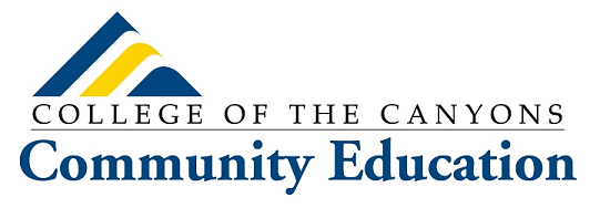 Sign in for classes through Community Education @ College of the Canyons